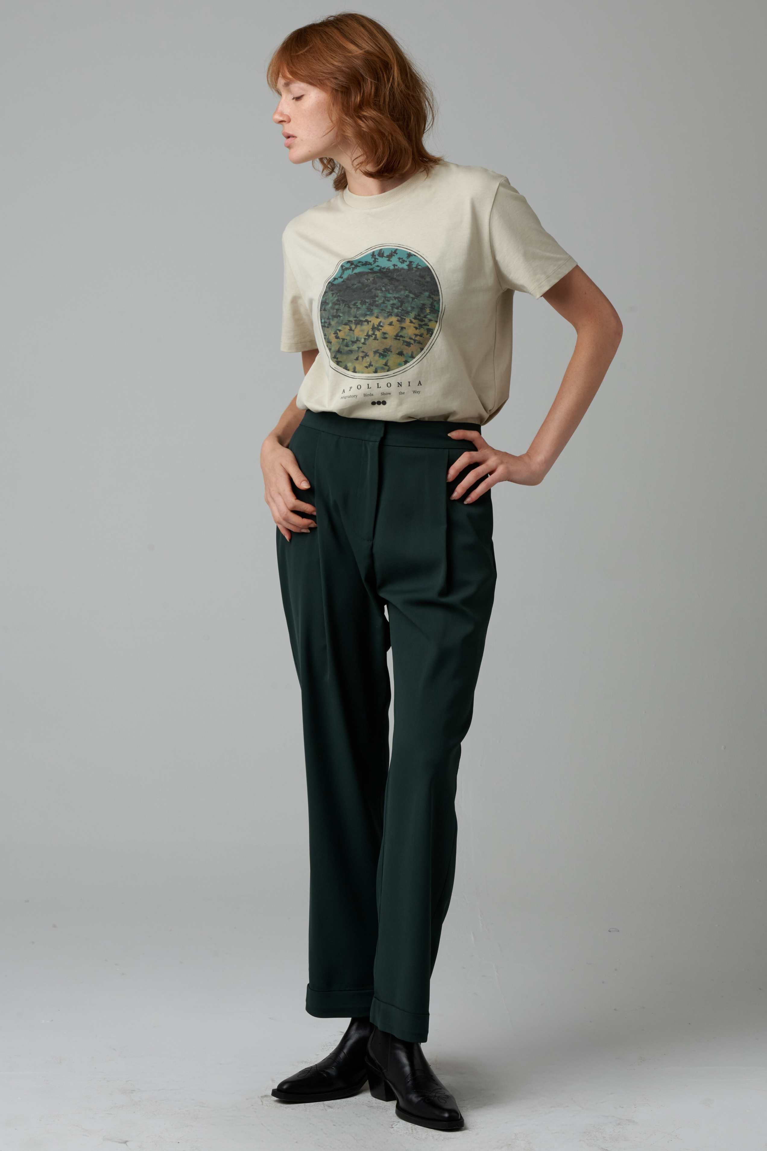 Chere Pants Dark Green – Maskit.com