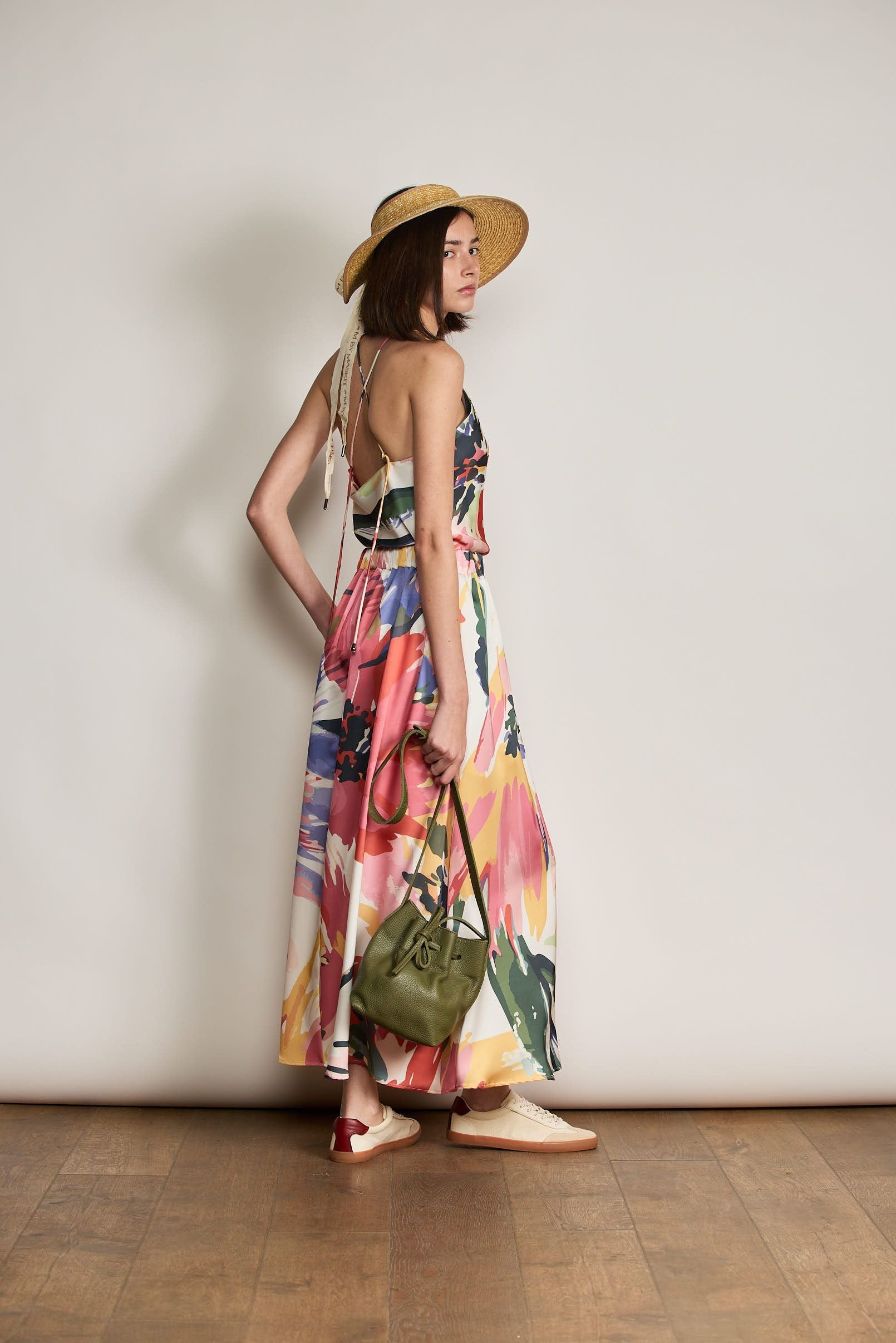 MINI BUCKET BAG GREEN – Maskit.com